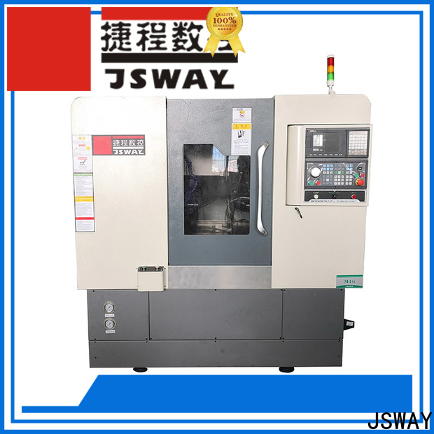 Safe Cnc Metal Mill Heavy With Tailstock For Plant Jsway
